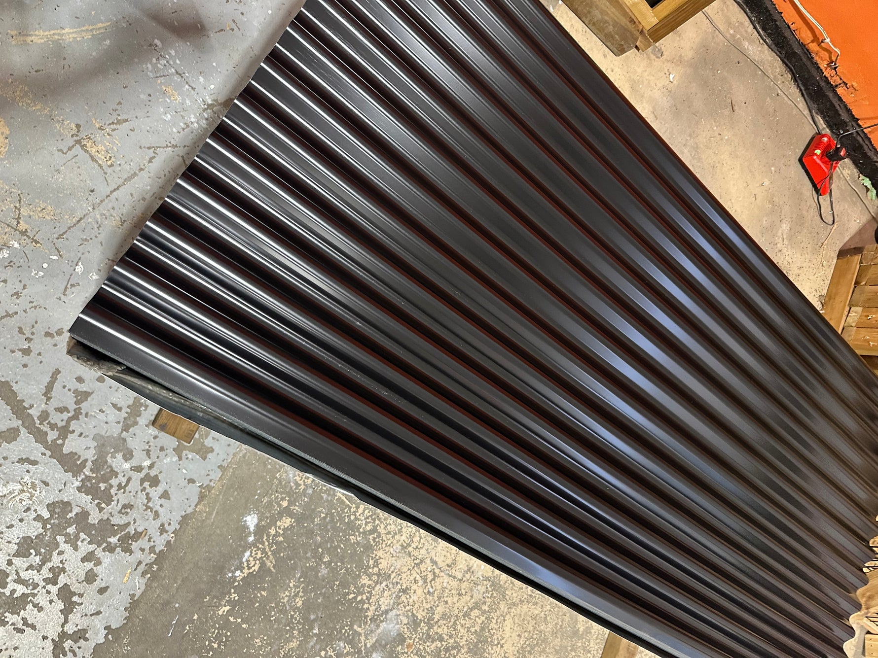 The Canadian - Corrugated Sheet Metal Fence Panels with DualCoat™