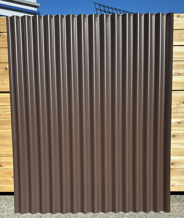 The Canadian - Corrugated Sheet Metal Fence Panels with DualCoat™
